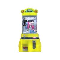 China Coin Operated Claw Crane Machine 70x125x213cm LED Mini Doll Candy Game for Kids for sale