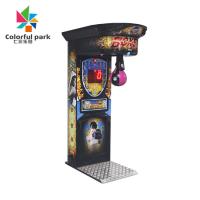 China Colorful Park Coin Operated Arcade Boxing Game Machine 70x125x213cm LED Lighting CE Certified for sale