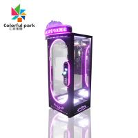 China Colorful Park CE Certified Arcade Claw Machine 80x90x205cm Gift Doll Crane Game for sale