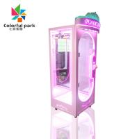 China Coin Operated Mini Claw Machine 80x90x205cm Plush Toy Crane for Amusement Game Center for sale