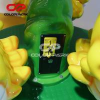 China Coin Operated Kiddie Ride 3 Seats Rotating Bee Horse 48V 90x80x200cm for sale