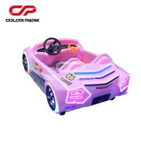 China Coin Operated Kiddie Ride Car 48V LED Music Battery Powered Amusement Park Ride 90x80x200cm for sale