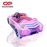 China Coin Operated Kiddie Ride Car 48V LED Music Battery Powered Amusement Park Ride 90x80x200cm for sale