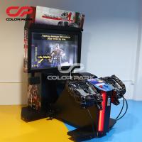 China Indoor Arcade Shooting Game Machine House of Dead 4 Coin Operated 70x125x213cm for sale