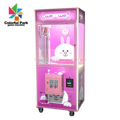 China Customized Cute Little White Rabbit Pattern Vending Machine for Coin-Operated Claw Crane for sale
