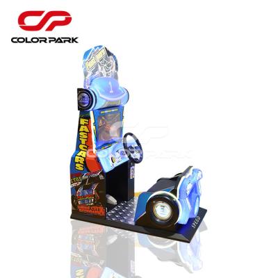 China CE Certified Coin Operated Kiddie Racing Car Arcade Game Machine 48V 120KGS for sale
