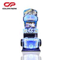 China CE Certified Coin Operated Kiddie Racing Car Arcade Game Machine 48V 120KGS for sale