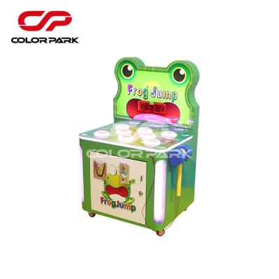 China LED Light Hitting Frog Game Machine 70x125x213cm Coin Operated Arcade for Children for sale