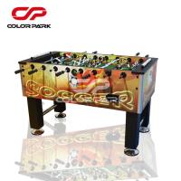 China Colorful Park Indoor Arcade Football Soccer Game Table 2600mm LED Lighting CE Certified for sale