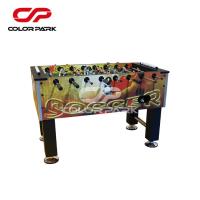 China Colorful Park Indoor Arcade Football Soccer Game Table 2600mm LED Lighting CE Certified for sale