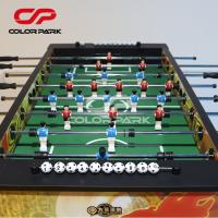 China Colorful Park Indoor Arcade Football Soccer Game Table 2600mm LED Lighting CE Certified for sale