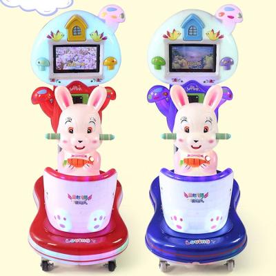 China Rabbit MP5 Screen Kid Riding Machine for Ages 3 Years Colorful Park CE Certificate 70x125x213cm for sale