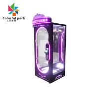 China Arcade Scissors Game Machine 80x90x205cm Coin Operated Family Entertainment for sale