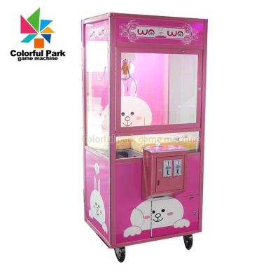 China Customized Colorful Park Coin Operated Claw Crane Machine 2740x1000x2600mm for Game Room Mall for sale