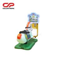 China Customized 3D Video Music Simulator Horse Racing Coin Operated Baby Swing Car 70x125x213cm for sale