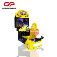 China Coin Operated Two Player Car Racing Arcade Driving Simulator 90x80x200cm Amusement Game Machine for sale
