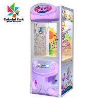 China Colorful Park Coin Operated Claw Crane Machine 150kg 2600mm for Amusement Park for sale