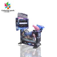 China Multiplayer Shooting Arcade Game Machine 80x80x165cm CE Certified 3 Player Coin Operated for sale