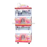 China Amusement Game Center Red Claw Crane Gift Game Button Vending Machine for Ages 8 Years for sale