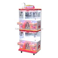 China Amusement Game Center Red Claw Crane Gift Game Button Vending Machine for Ages 8 Years for sale