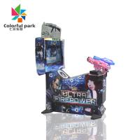 China Multiplayer Shooting Arcade Game Machine 80x80x165cm CE Certified 3 Player Coin Operated for sale