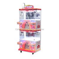 China Amusement Game Center Red Claw Crane Gift Game Button Vending Machine for Ages 8 Years for sale