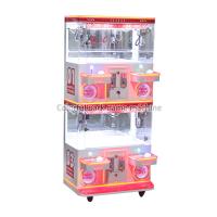 China Amusement Game Center Red Claw Crane Gift Game Button Vending Machine for Ages 8 Years for sale