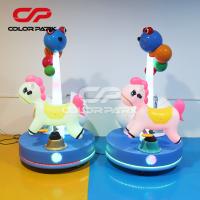 China Small Merry Go Round Carousel Kiddie Ride 70x125x213cm CE Certified for Amusement Park for sale