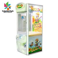 China Colorful Park Bee Cartoon Claw Crane Coin Operated Game Machine 150KG Indoor Arcade for sale