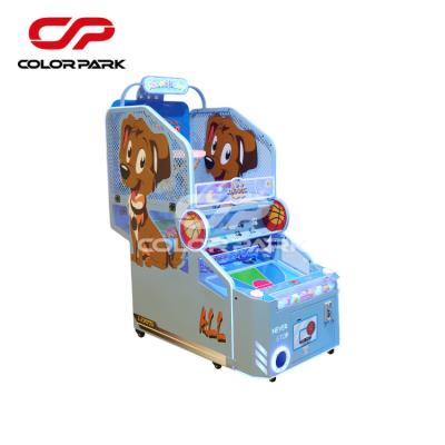 China CE Certified Basketball Arcade Machine with LED Lighting 2600mm Size for Amusement Parks for sale