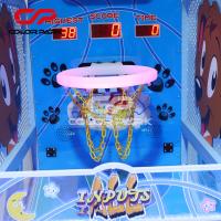China CE Certified Basketball Arcade Machine with LED Lighting 2600mm Size for Amusement Parks for sale