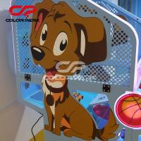 China CE Certified Basketball Arcade Machine with LED Lighting 2600mm Size for Amusement Parks for sale