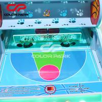 China CE Certified Basketball Arcade Machine with LED Lighting 2600mm Size for Amusement Parks for sale