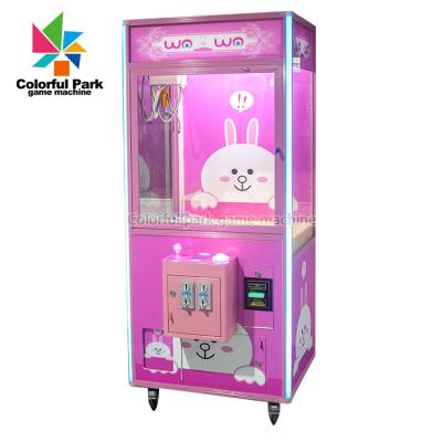 China Indoor Arcade Claw Crane Machine 150kg Coin Operated Game Machine with CE Certification for sale