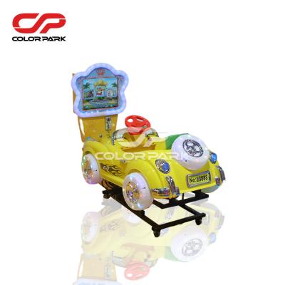 China Coin Operated Kiddie Ride Car with LED Lights for Amusement Park 70x125x213cm for sale
