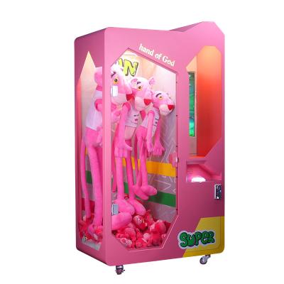 China Customized 81 cm Super Shooting Button Gift Vending Machine for Coin-Operated Arcade Fun for sale