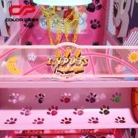 China CE Certified Colorful Park Arcade Basketball Game Machine 2600x3000x2700mm for Amusement Parks for sale
