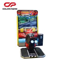 China Single Player TT Moto Racing Arcade Game Machine 70x125x213cm CE Certified Amusement Park Ride for sale