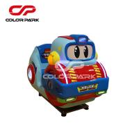 China Coin Operated Kiddie Ride Car 48V with LED Lights and Music for Amusement Park for sale