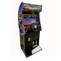 China Coin Operated Racing Simulator Arcade Game Machine 150kg Capacity CE Certified for sale