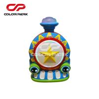 China Fiberglass Coin Operated Kiddie Ride Train Game Machine 80x90x205cm CE Certified for sale