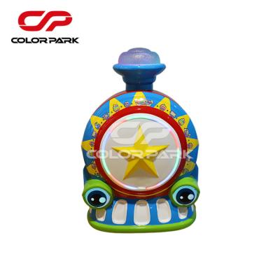 China Fiberglass Coin Operated Kiddie Ride Train Game Machine 80x90x205cm CE Certified for sale