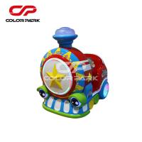 China Fiberglass Coin Operated Kiddie Ride Train Game Machine 80x90x205cm CE Certified for sale