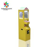 China Colorful Park Coin Operated Claw Machine 80x90x205cm CE Certified Arcade Crane Game for sale