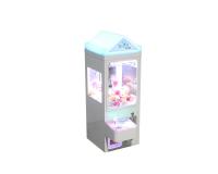 China Colorful Park Mini Claw Crane Machine 150kg for Kids Amusement Park Game Room for sale