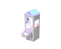 China Colorful Park Mini Claw Crane Machine 150kg for Kids Amusement Park Game Room for sale