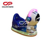 China Plastic Coin Operated Kiddie Ride 90x80x200cm with LED Lights and CE Certification for Amusement Centers for sale