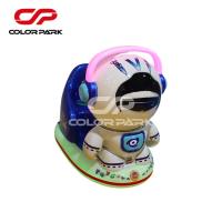 China Plastic Coin Operated Kiddie Ride 90x80x200cm with LED Lights and CE Certification for Amusement Centers for sale