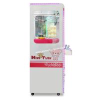 China Double Play Coin Operated Claw Crane Machine 70x125x213cm for Amusement Park for sale
