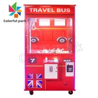 China British Style Crane Claw Machine 70x125x213cm Coin Operated Amusement Game for Arcade for sale